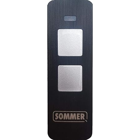 Sommer Pearl Twin Remote Control Transmitter 2-command for Garage Door ...