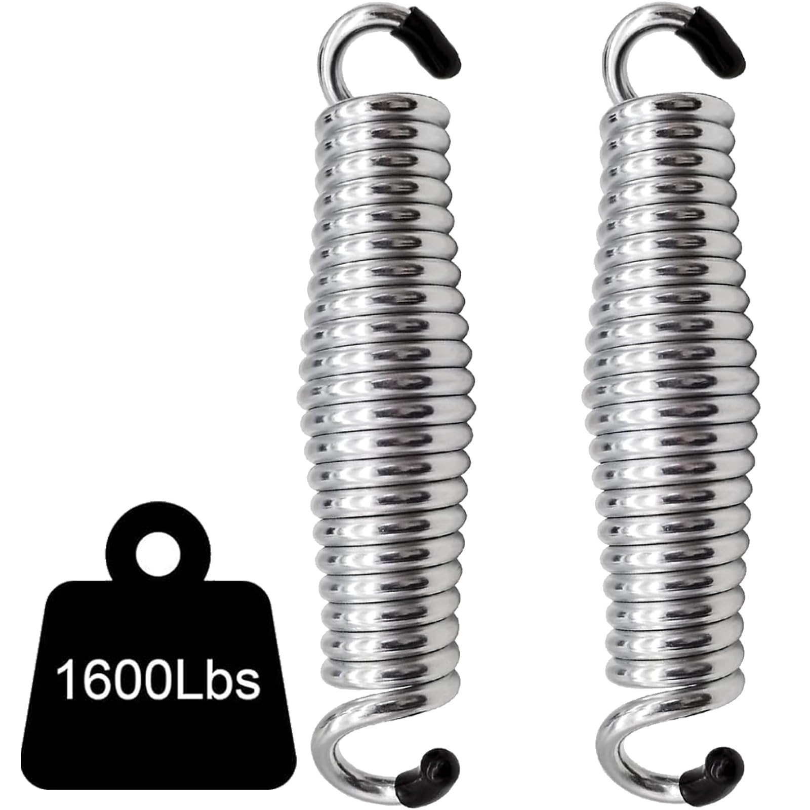 Amazon.com: 2Pack Heavy Duty Porch Swing Springs, 1600lb Capacity ...