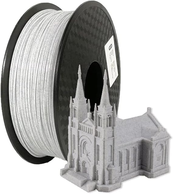 Review FARUTA 1KG Spool 3D Printer PLA Filament Marble Color 1.75mm 3D ...