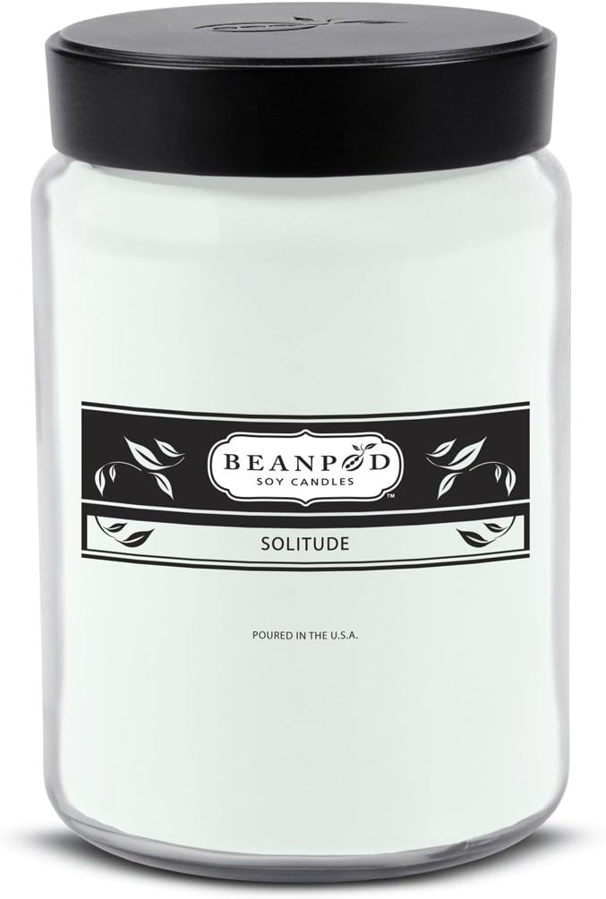 Amazon.com: Beanpod Candles Beanpod Solitude, 25-Ounce : Health & Household