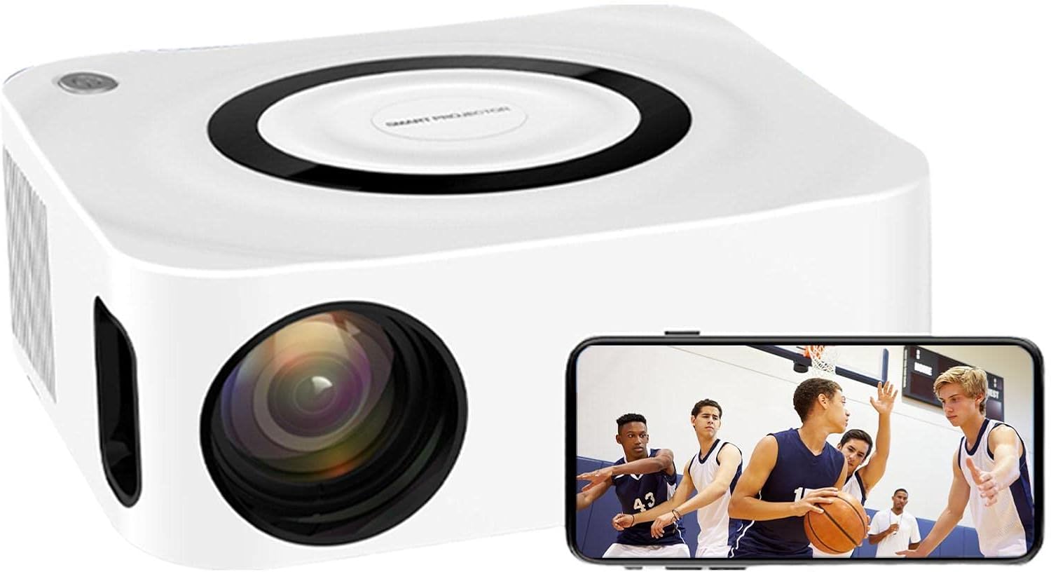 Indoor Movie Projector - High Definition Video Movie 1080P WiFi ...