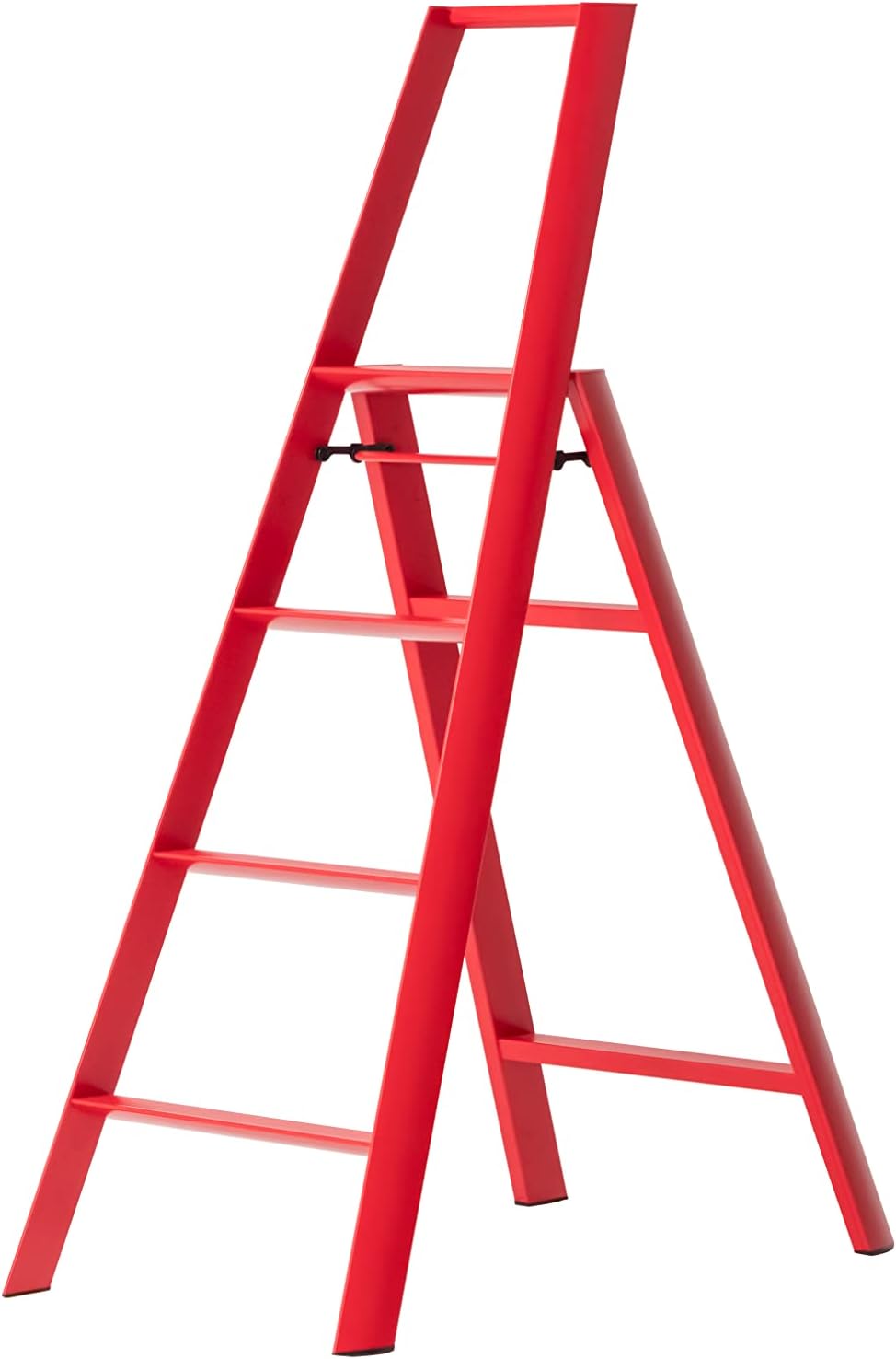 Hasegawa Ladders Lucano Step Ladder, 4-Step Red - Amazon.com
