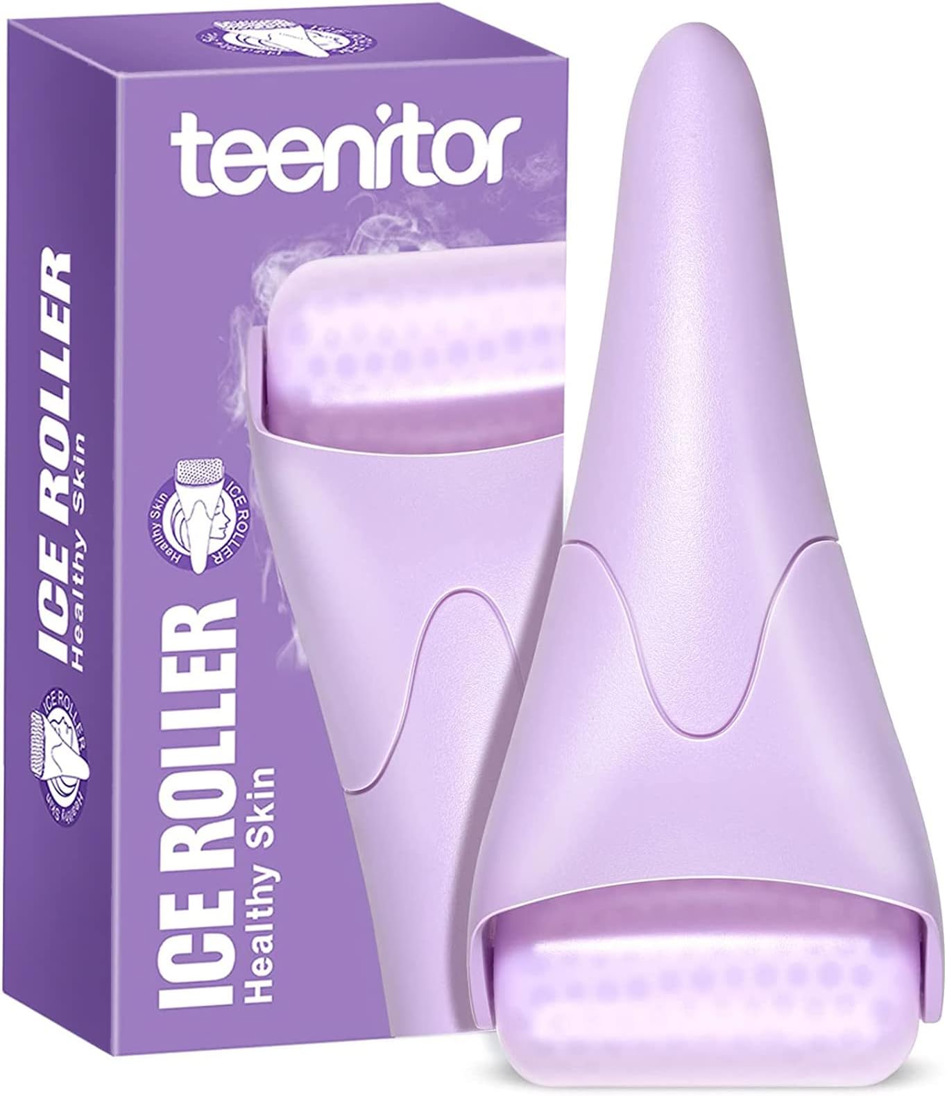 Amazon.com : Teenitor Purple Ice Roller for Face, Anxiety Relief Items ...