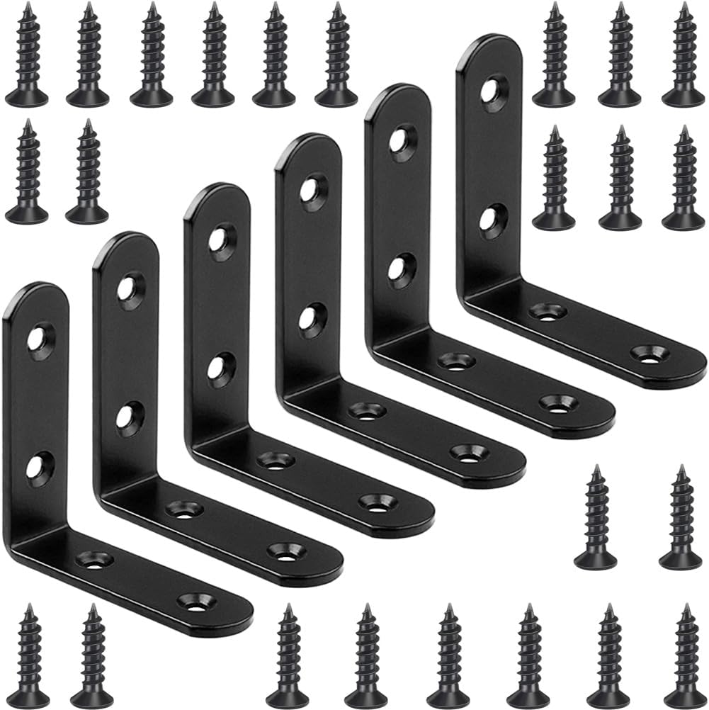 Amazon.com: WSZDA Shelf Bracket, 4pcs of 6 x 4 inch/150mm x 100mm ...