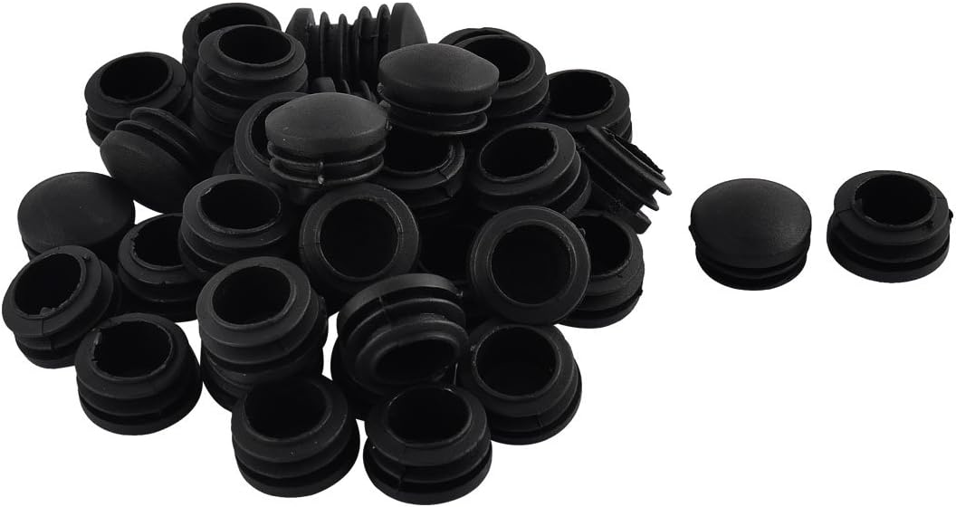 Amazon.com: uxcell Plastic Furniture Table Chair Legs Round Head Tube ...