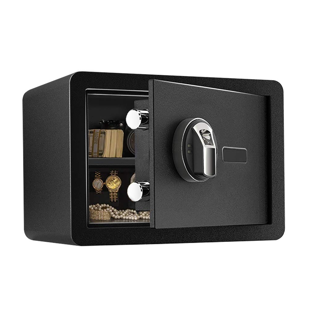 Biometric Safe Box 1 Cubic Feet Fingerprint Safes For Home | Desertcart ...