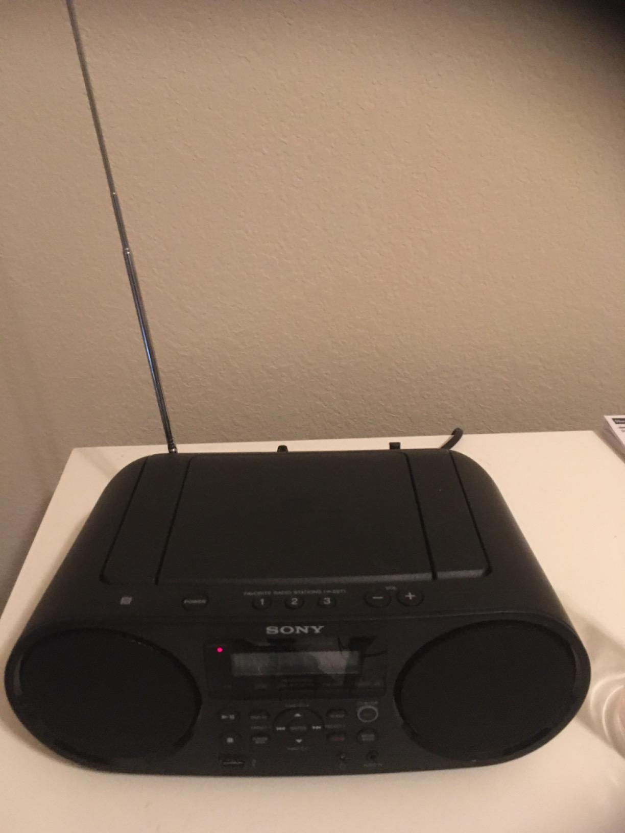 Amazon.com: Sony CD Boombox with Bluetooth and NFC (Black) : Electronics