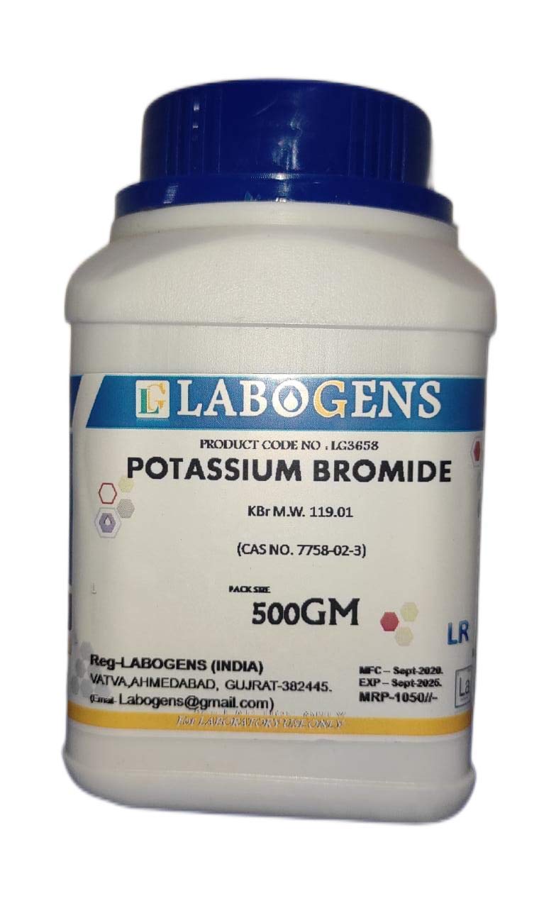 LABOGENS POTASSIUM BROMIDE 500GM (CAS NO. 7758-02-3), Assay : Min. 99% ...