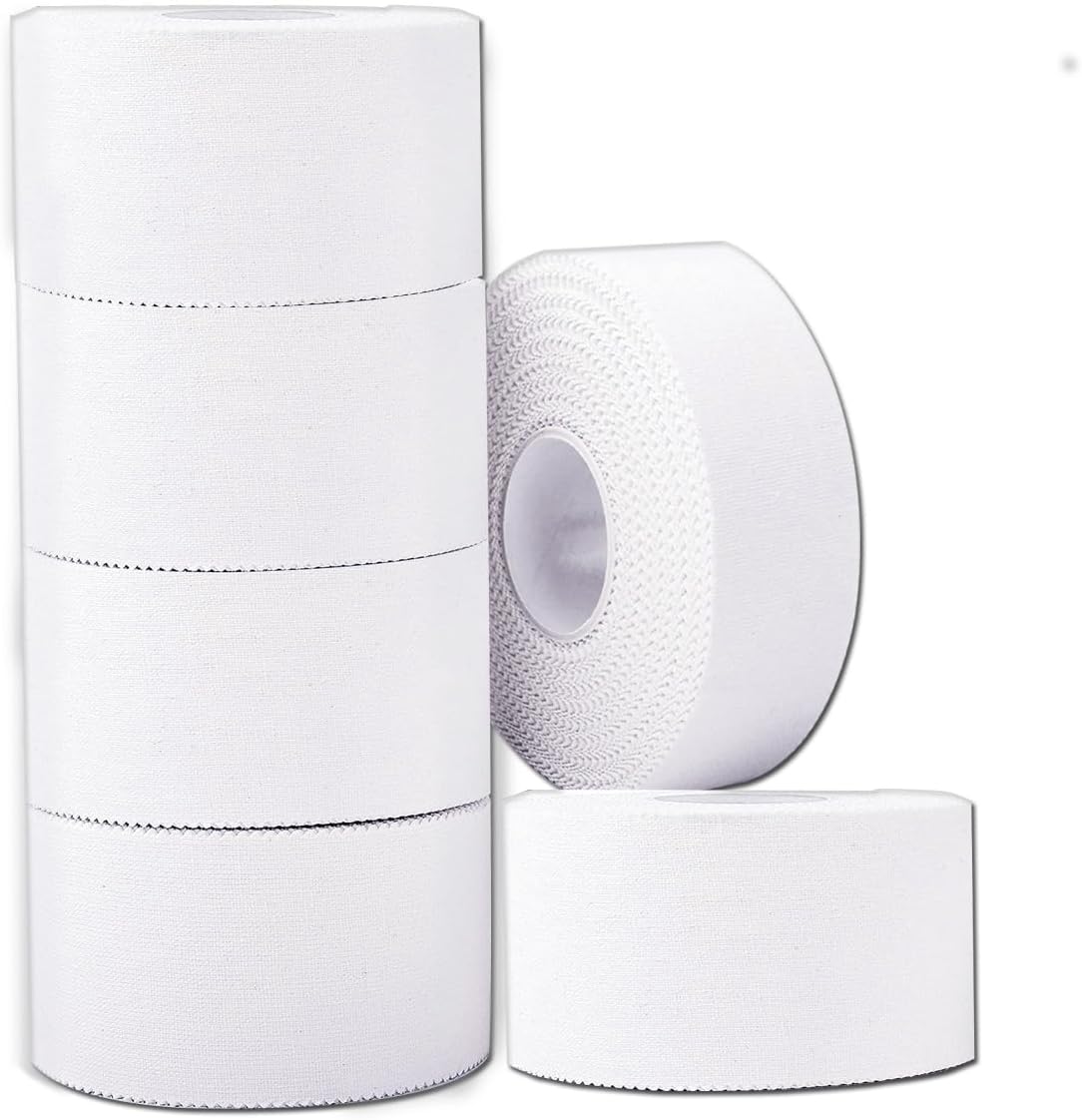 Amazon.com: White Athletic Sports Tape, Very Strong Easy Tear No Sticky ...
