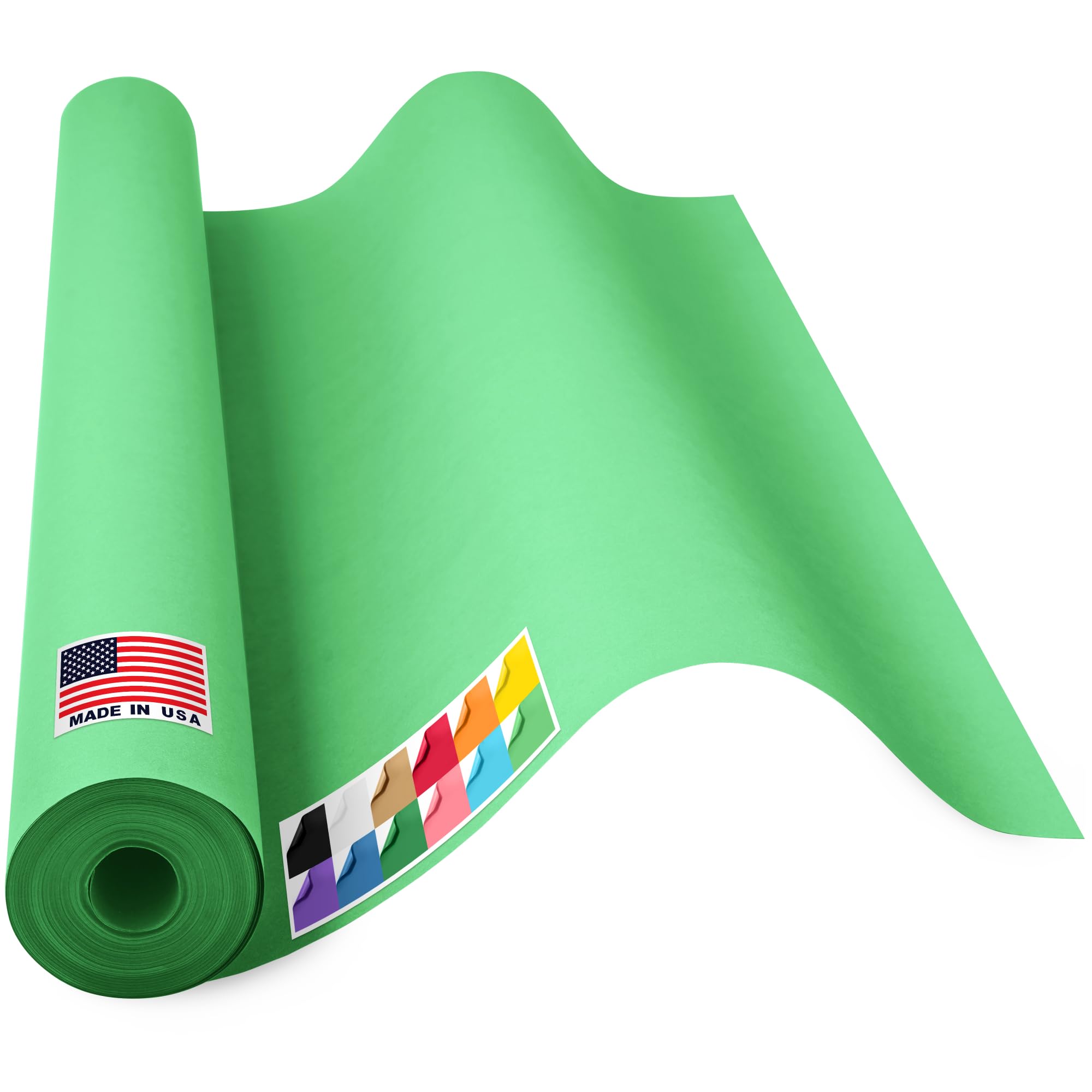 Amazon.com: Paclord USA Made 36" x 1200" Green Kraft Paper Roll, 45 lbs ...