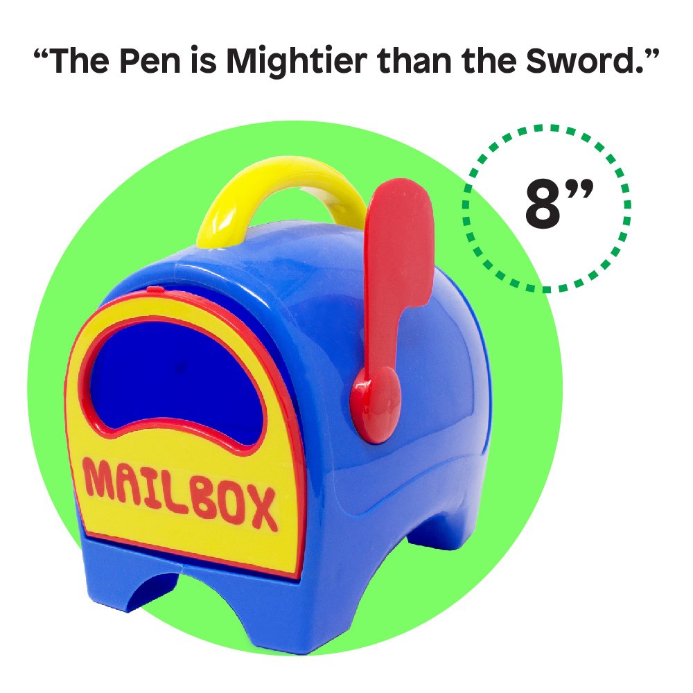Snapklik.com : Boley Educational Toy Mailbox For Toddlers And Kids 16 ...