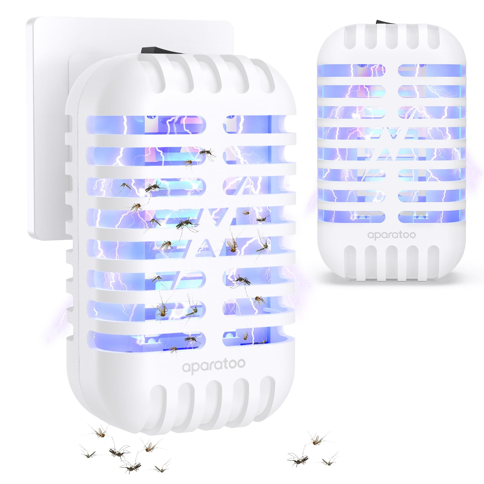 Insect Repellent, 2Pack Mosquito Repellent Electric, 1000V Insect ...