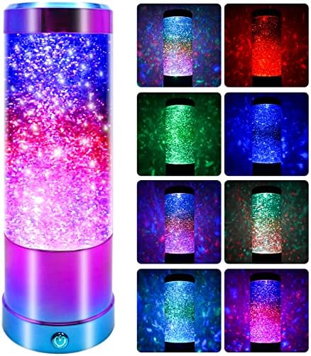 ZsIturey 16 RGD Color Changing Crystals Small Table Lamp Rose Diamond ...