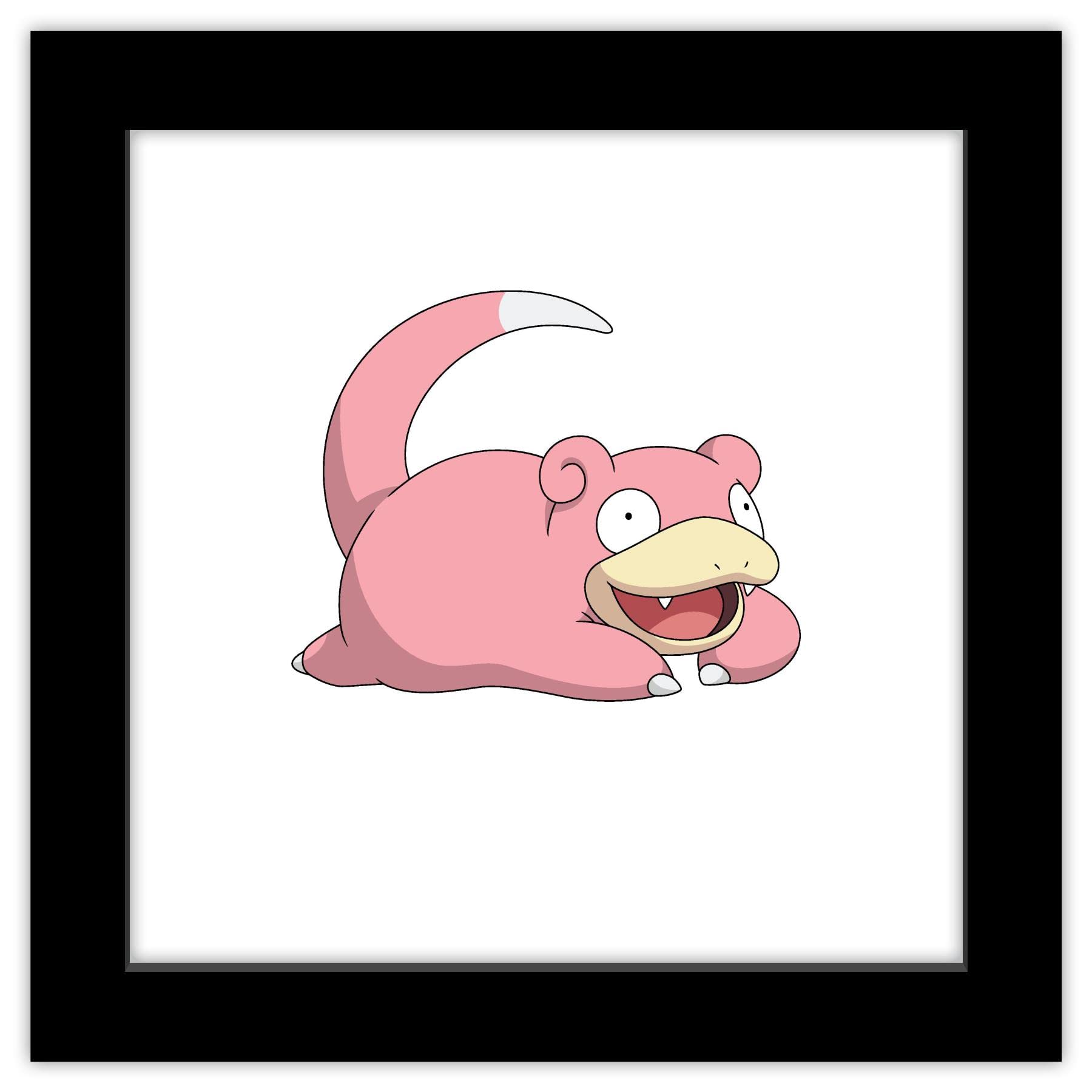 Amazon.com: Trends International Gallery Pops Pokemon - Slowpoke Wall ...