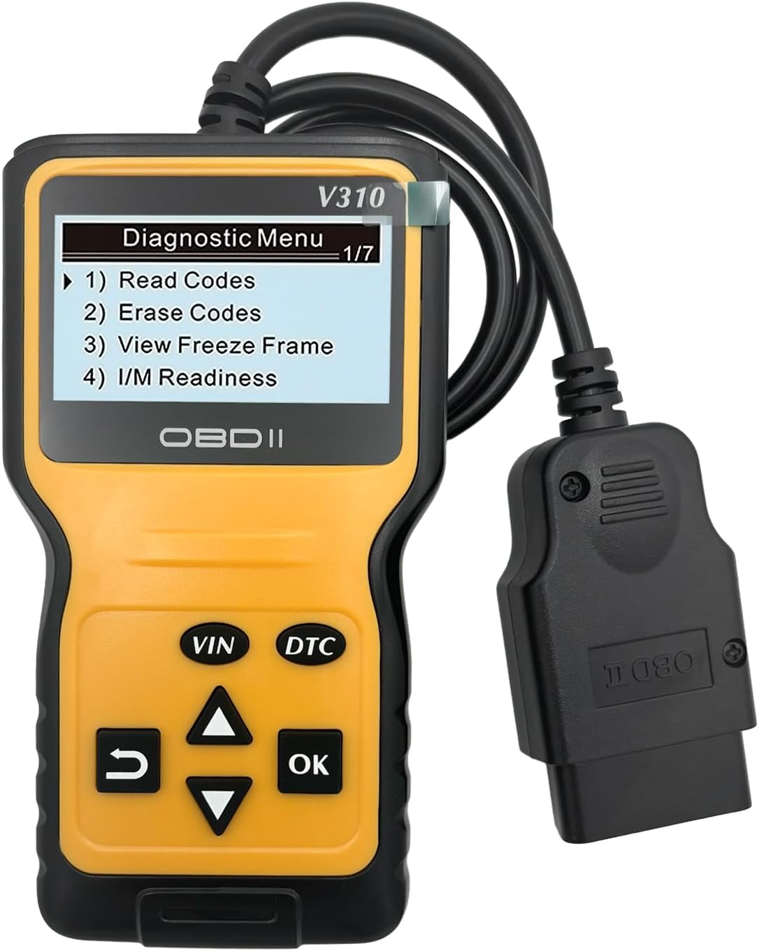Amazon.com: Kewucn Car OBD2 Scanner Code Reader, Automotive Engine Fault Scanner to Clear Error ...
