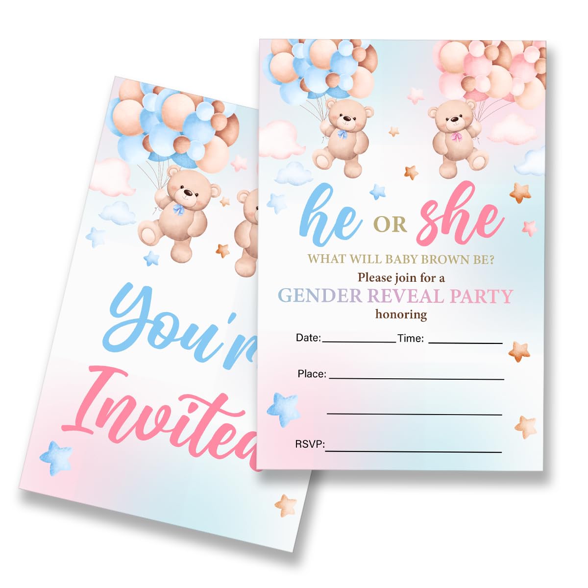 Reveal Party Invitation Ideas Ice Cream Gender Reveal Invitation,