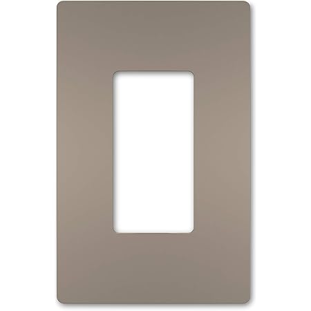 Legrand radiant Screwless Wall Plates for Decorator Rocker Outlets, 1 ...