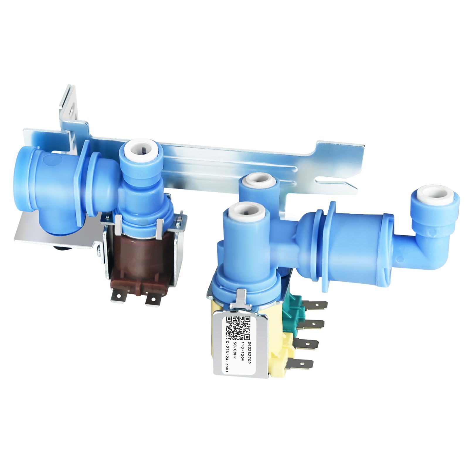 Amazon.com: Upgraded 242252702 Triple Refrigerator Water Inlet Valve ...