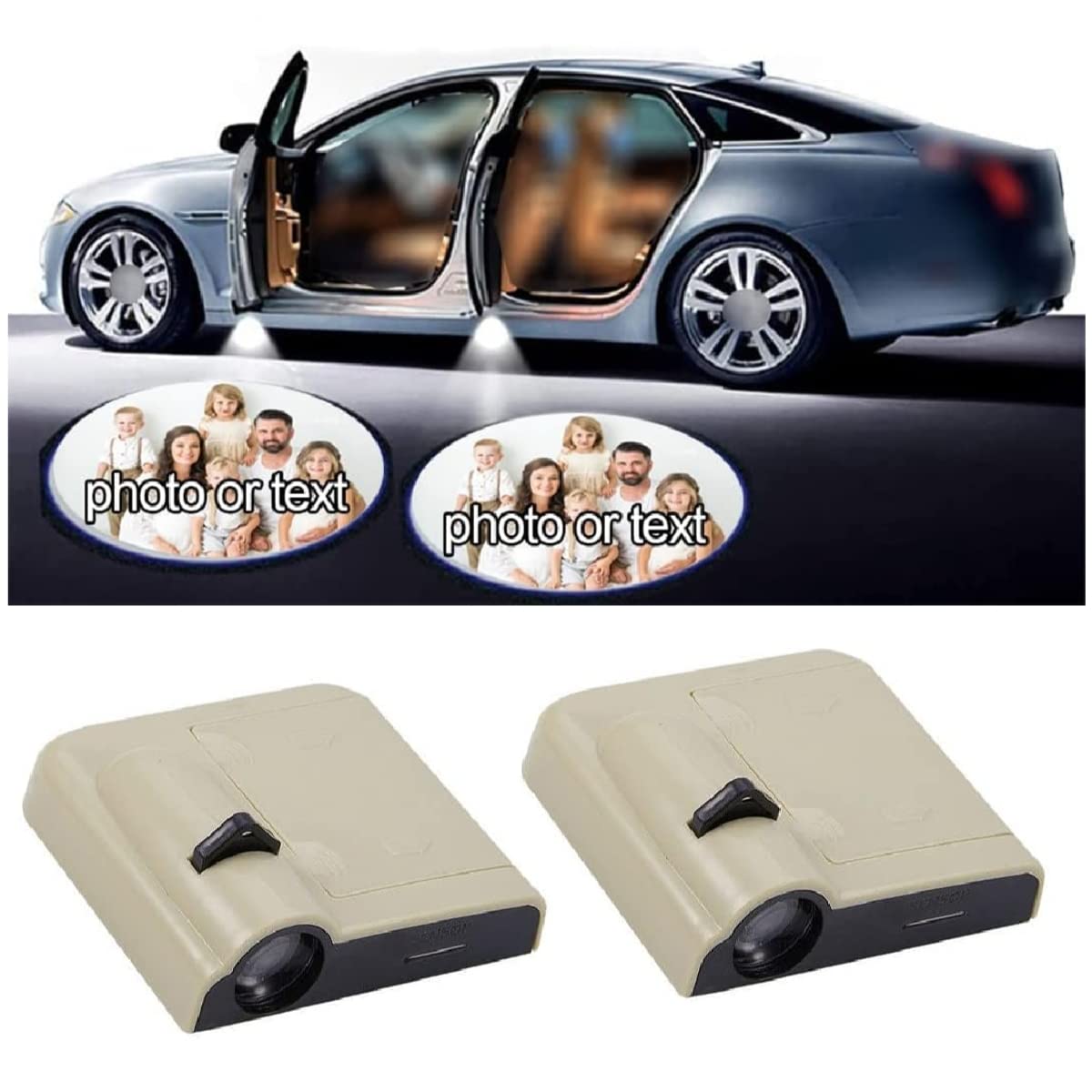 Amazon.com: Car Door Lights Custom/Customized Car Door Projector Lights ...