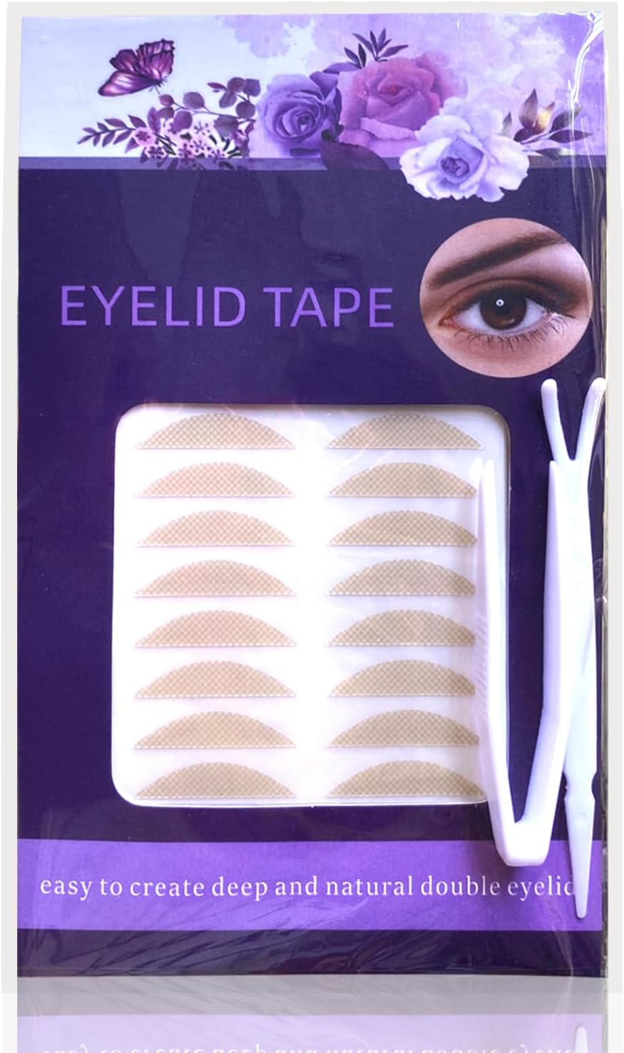 Amazon.com: Jeanssar Natural Invisible Single Side Eyelid Tape Stickers ...