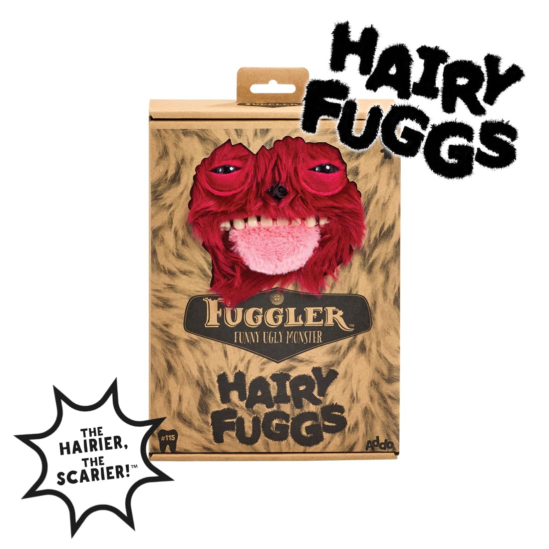 Fuggler Hairy Fugg Sir Belch Soft Toy For Children From 4 Years ...