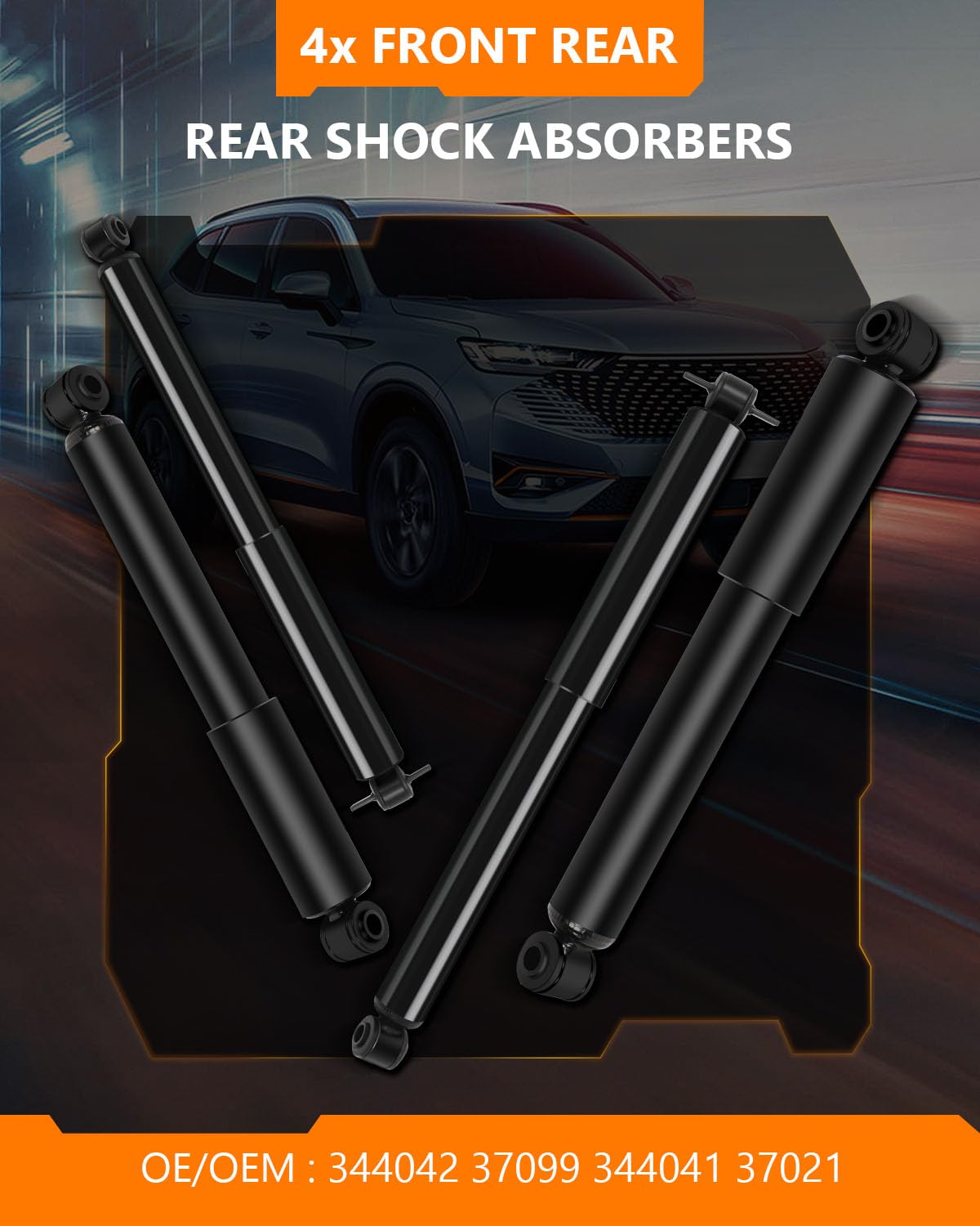 Shocks for Chevy (4WD),OCPTY Front Rear Shocks Absorbers Fit 1991-2004 ...