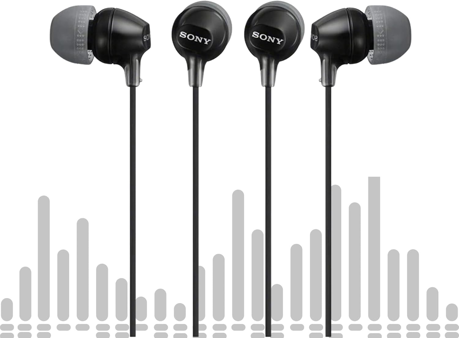 Amazon.com: Sony MDR-EX15LP EX Series In-Ear Earbud Headphones (Black ...