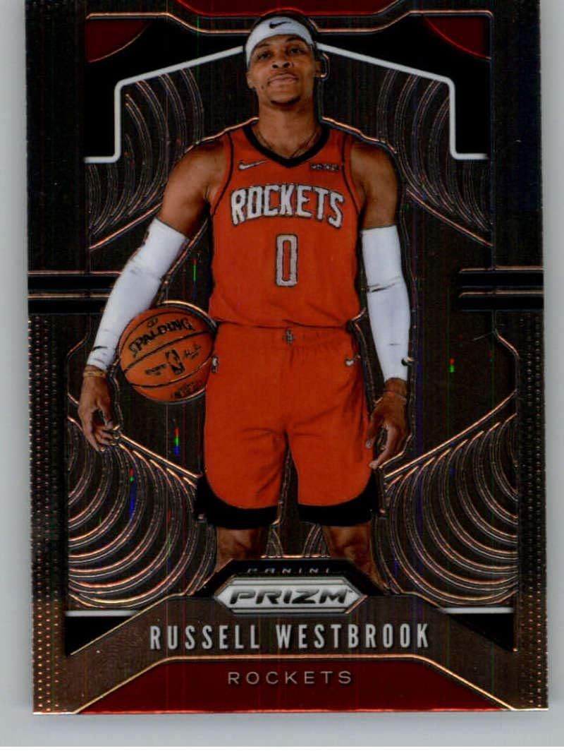 Amazon.com: 2019-20 Prizm Basketball #182 Russell Westbrook Houston ...