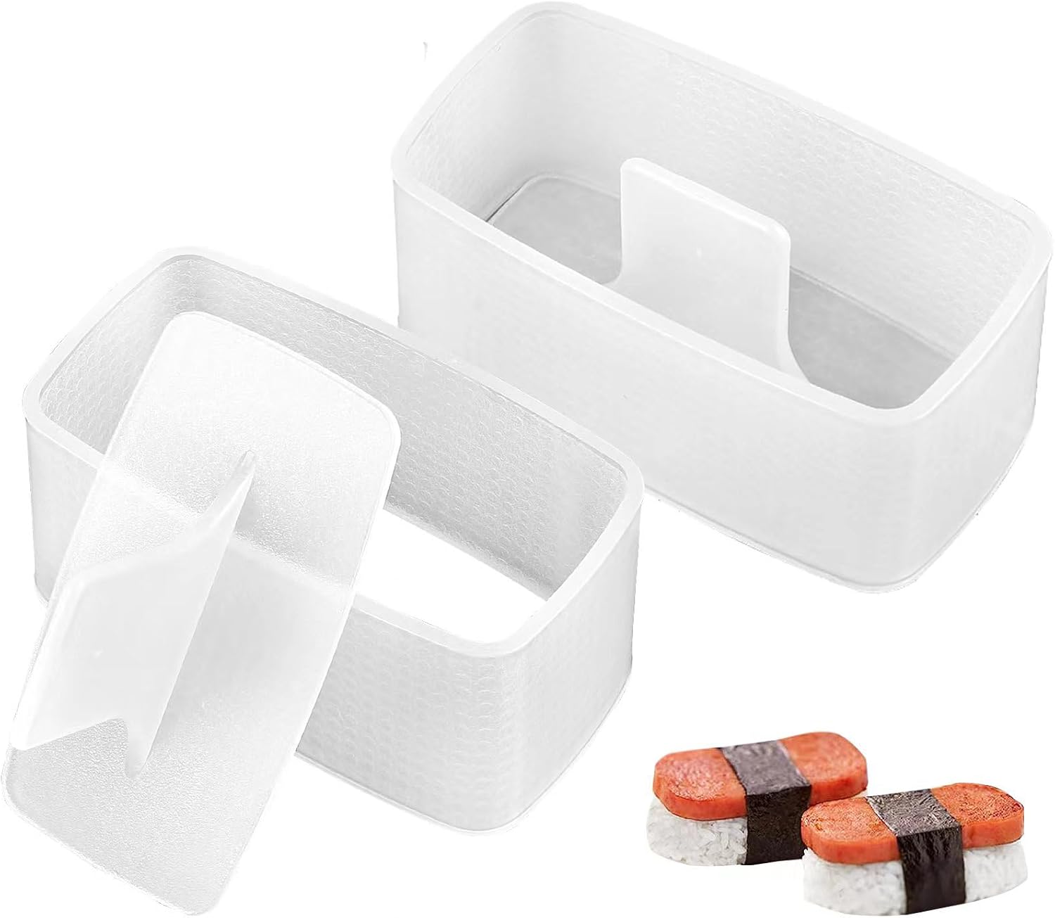 Amazon.com: UERIAJIL Musubi Mold Kit - 2 Pack Non-Stick Musubi Press ...