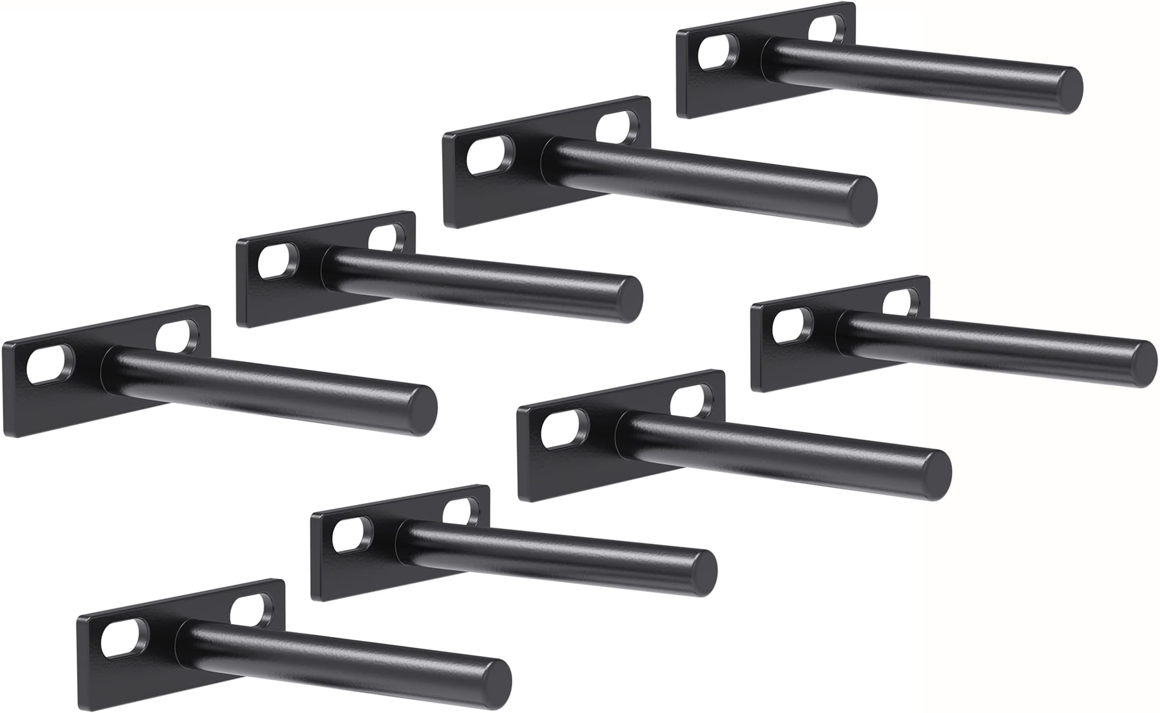Amazon.com: M MIMHOOY 8 Pcs 4 inch Floating Shelf Bracket, Solid Steel ...
