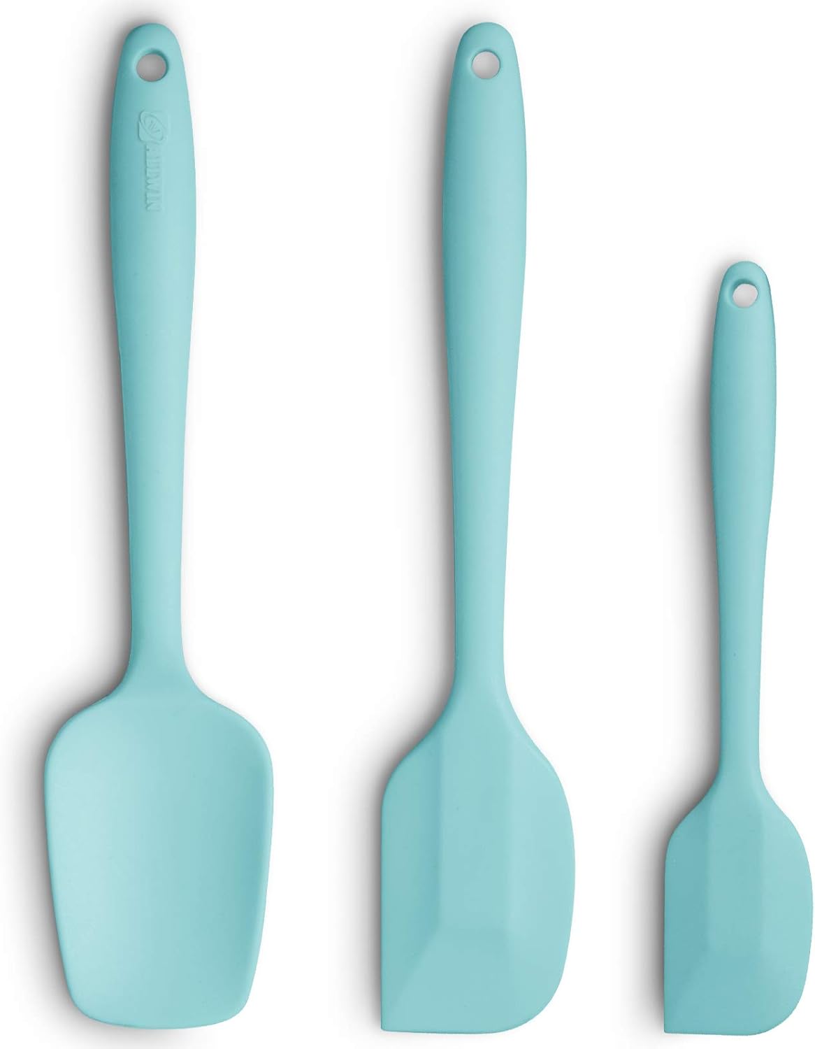 Amazon.com: Silicone Spatula 3‑Piece Set Heat Resistant 600°F Non‑Stick ...