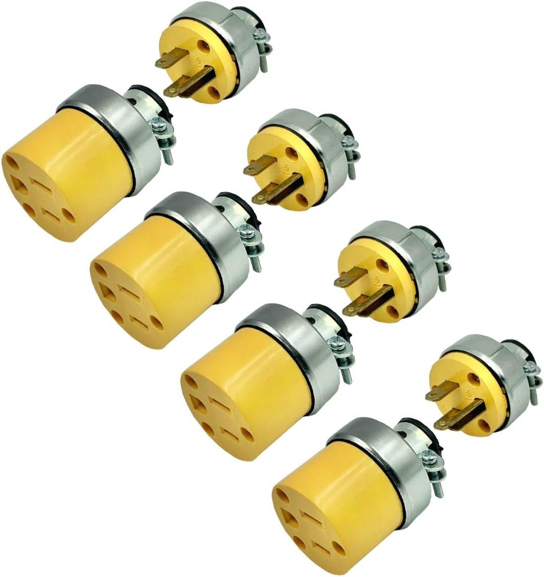 BRUFER 310320-01Heavy Duty ARMORED Male and Female Extension Cord ...