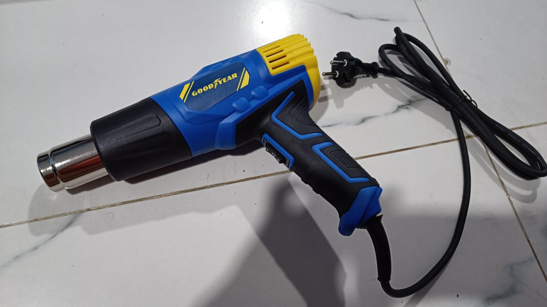 GOODYEAR Electric Heat Gun, Corded, Heavy Duty Hot Air Gun Heat Gun ...