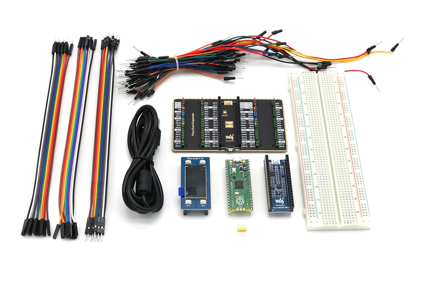 Coolwell Waveshare Raspberry Pi Pico Evaluation Kit Package B Include | Desertcart New Zealand