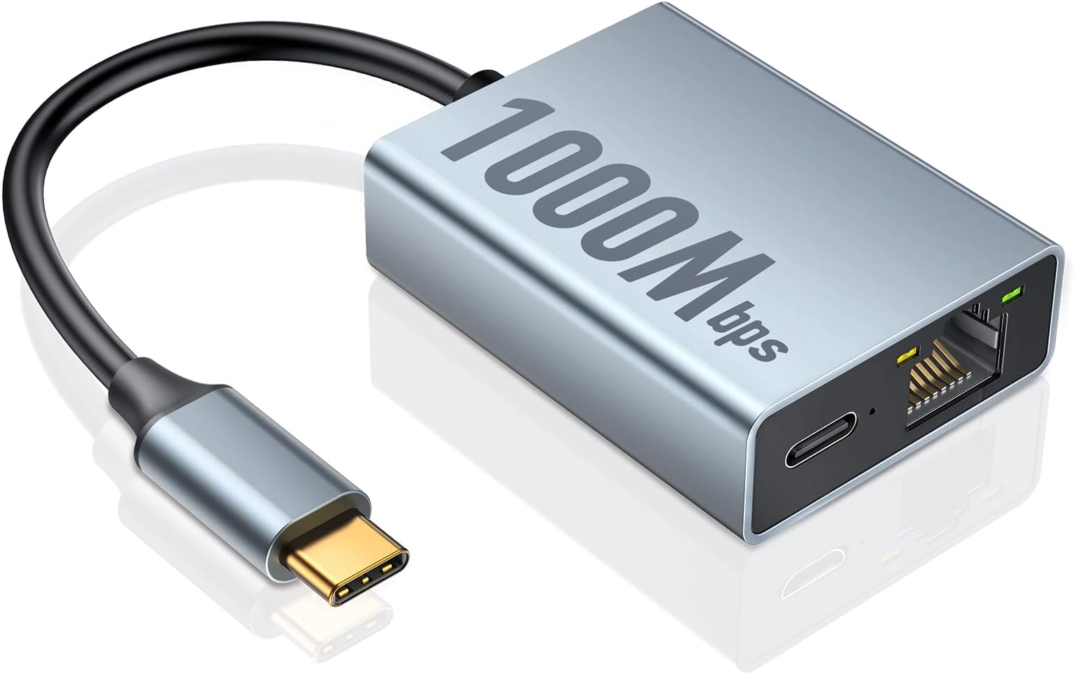 Amazon.com: 1000Mbps Ethernet Adapter for Chromecast with GoogleTV, USB ...