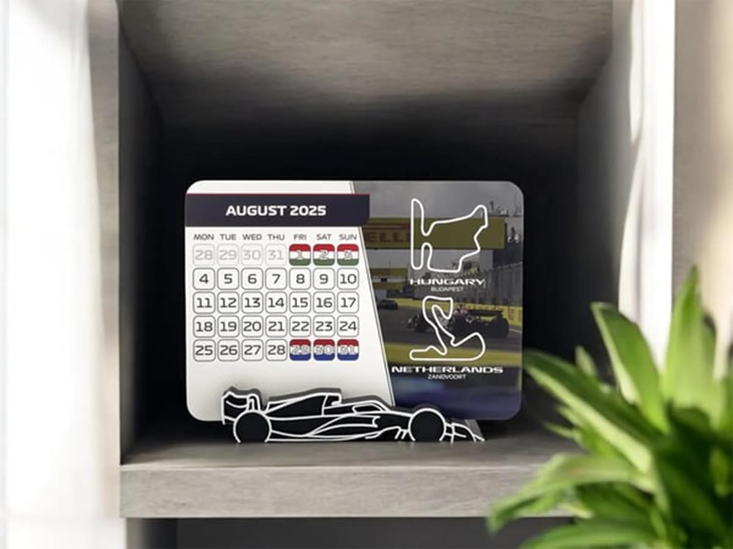 F1 2025 Calendar , 2025 Desktop Calendar For Formula Racing Fan ...