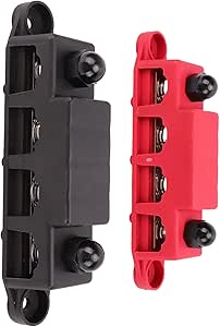 Amazon.co.jp: Battery Terminal Distribution Block Weatherproof High ...