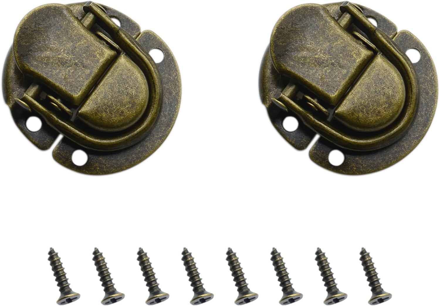 LBTODH 2 PCS Toggle Hasp Latches Retro Tool Box Decorative Clasp for ...