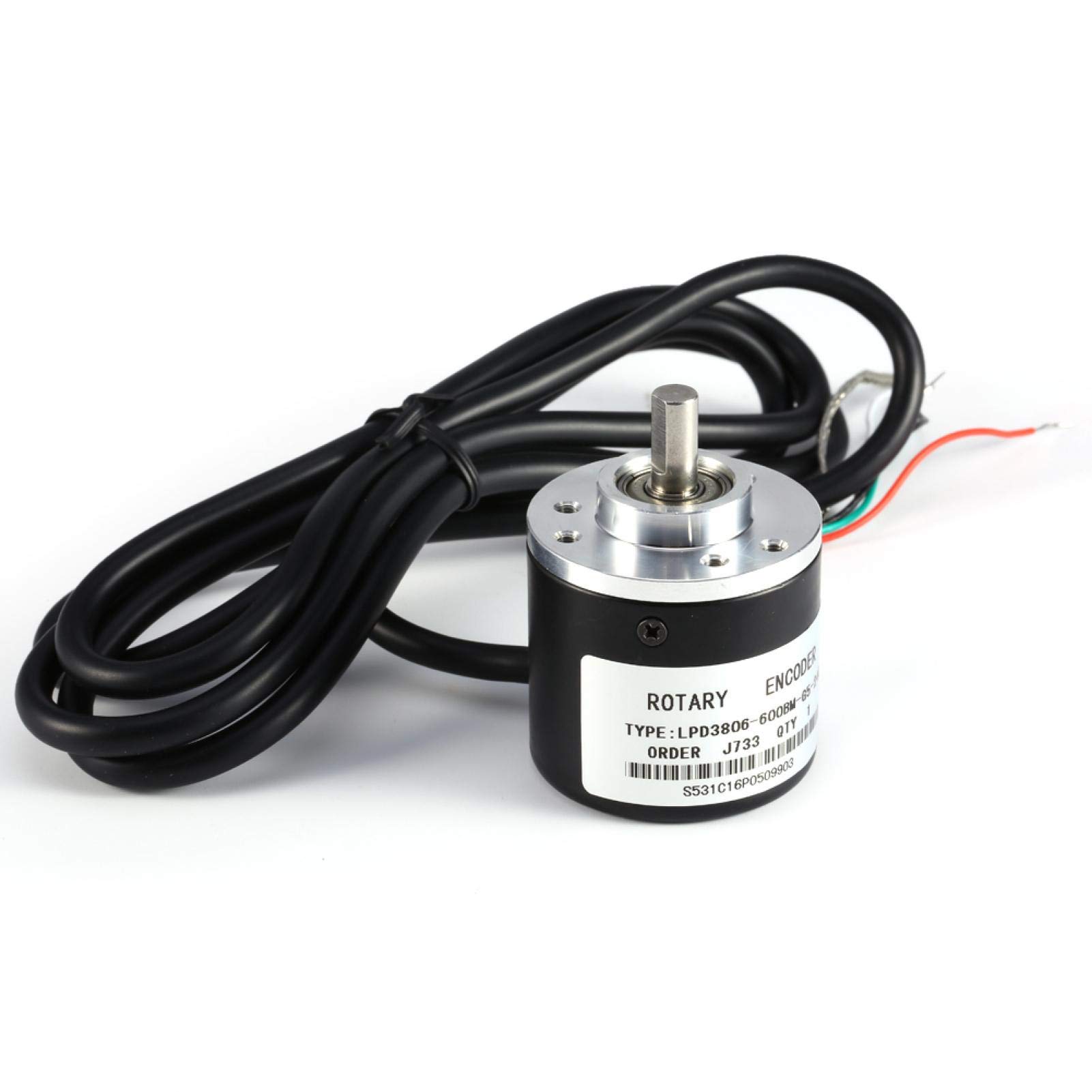 600p R Incremental Rotary Encoder Photoelectric Incremental Rotation ...