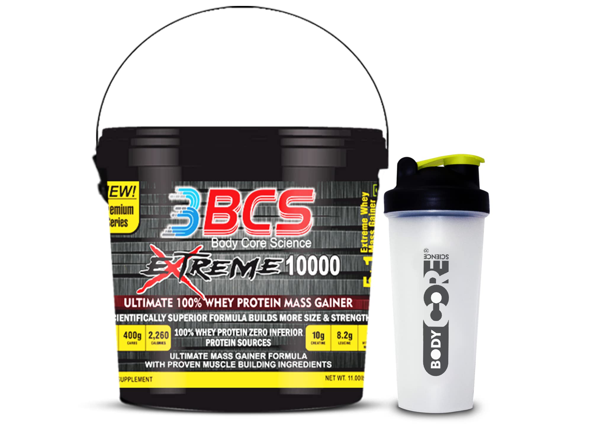 Buy Body Core Science 3 BCS Extreme 10000 Ultimate 100% Whey Protein ...