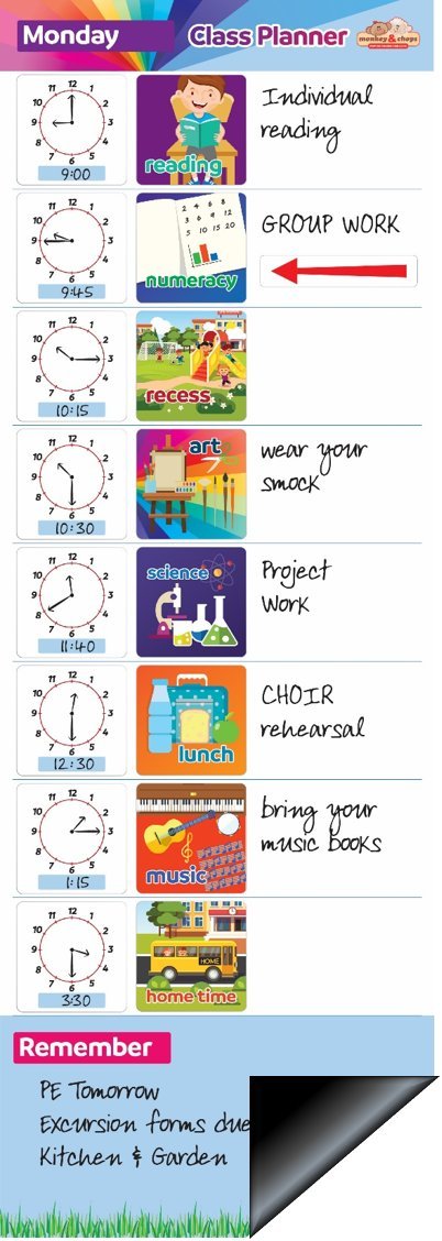 Resource Teacher Schedule Template