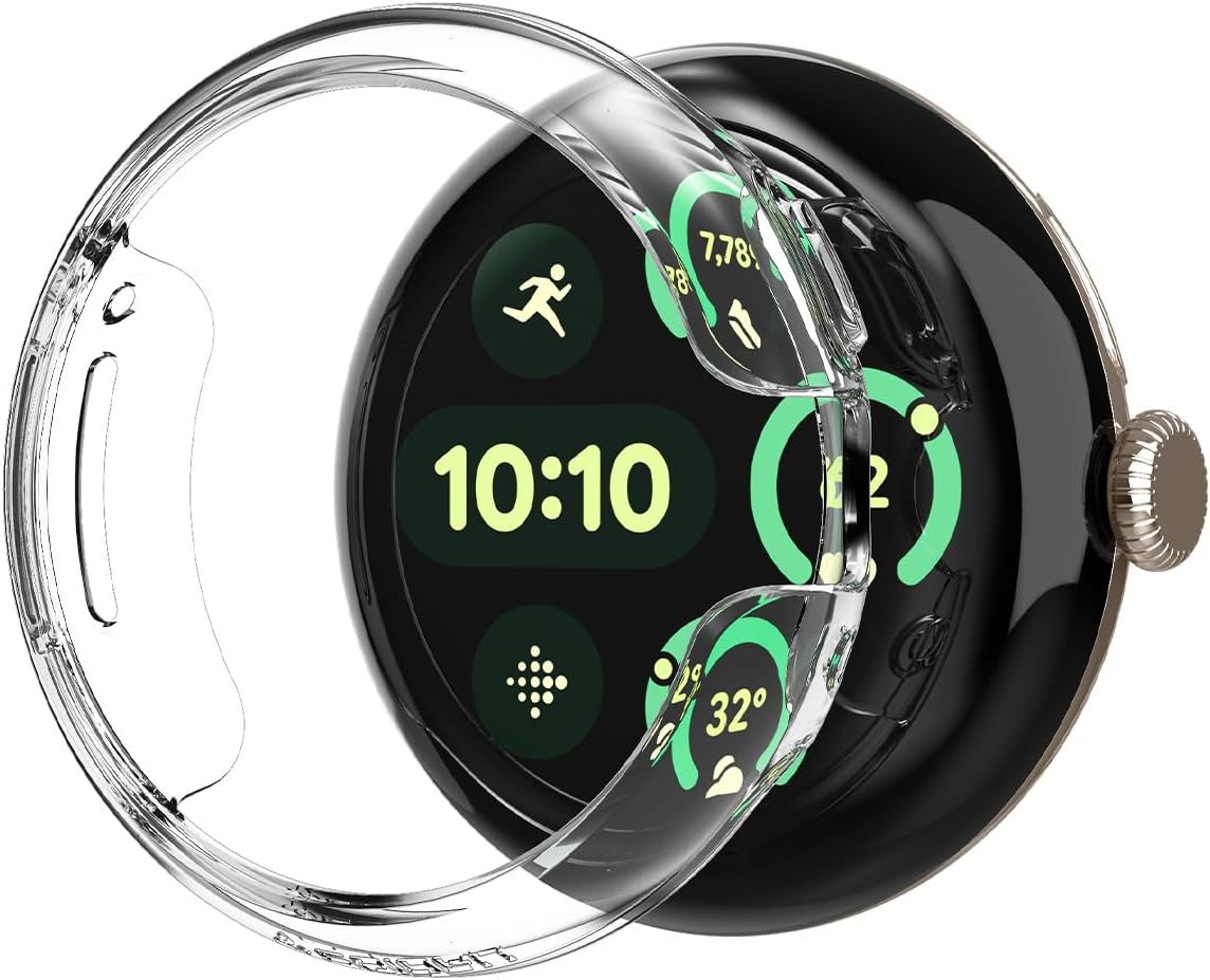 Amazon.com: Misxi 2-Pack Hard PC Screen Protector Case Compatible with ...