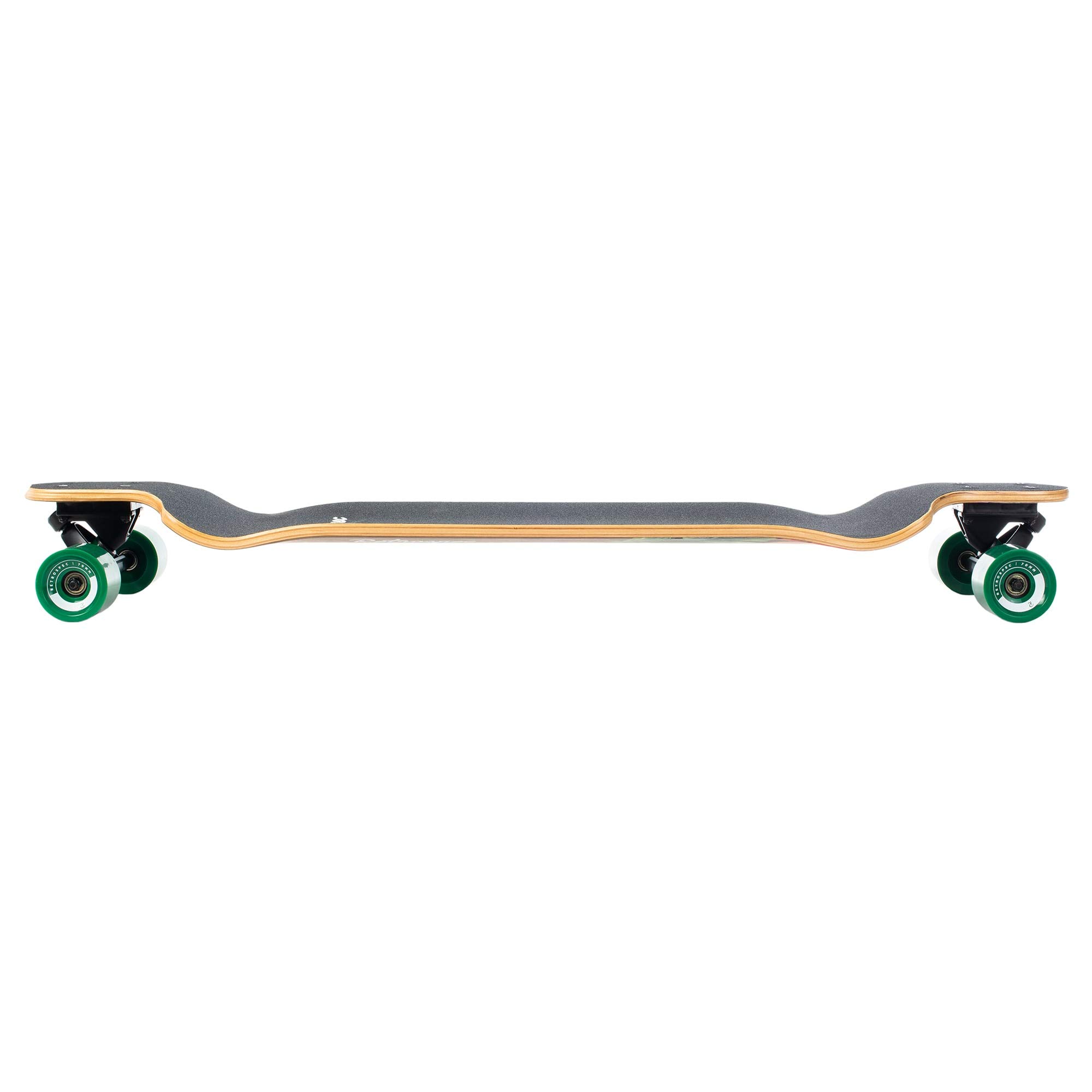 Longboards Retrospec Tidal 41-inch Drop-Down Longboard Skateboard ...