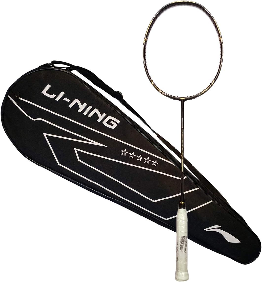 Buy Li-Ning Graphite Axforce 80 Unstrung Professional Badminton Racquet ...