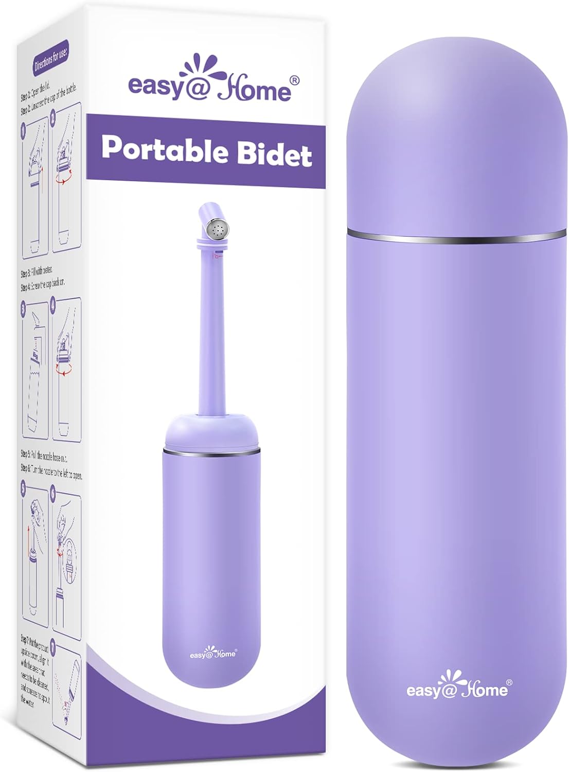 Portable Peri Bottle for Postpartum & Perineal Care: Easy@Home Handheld ...