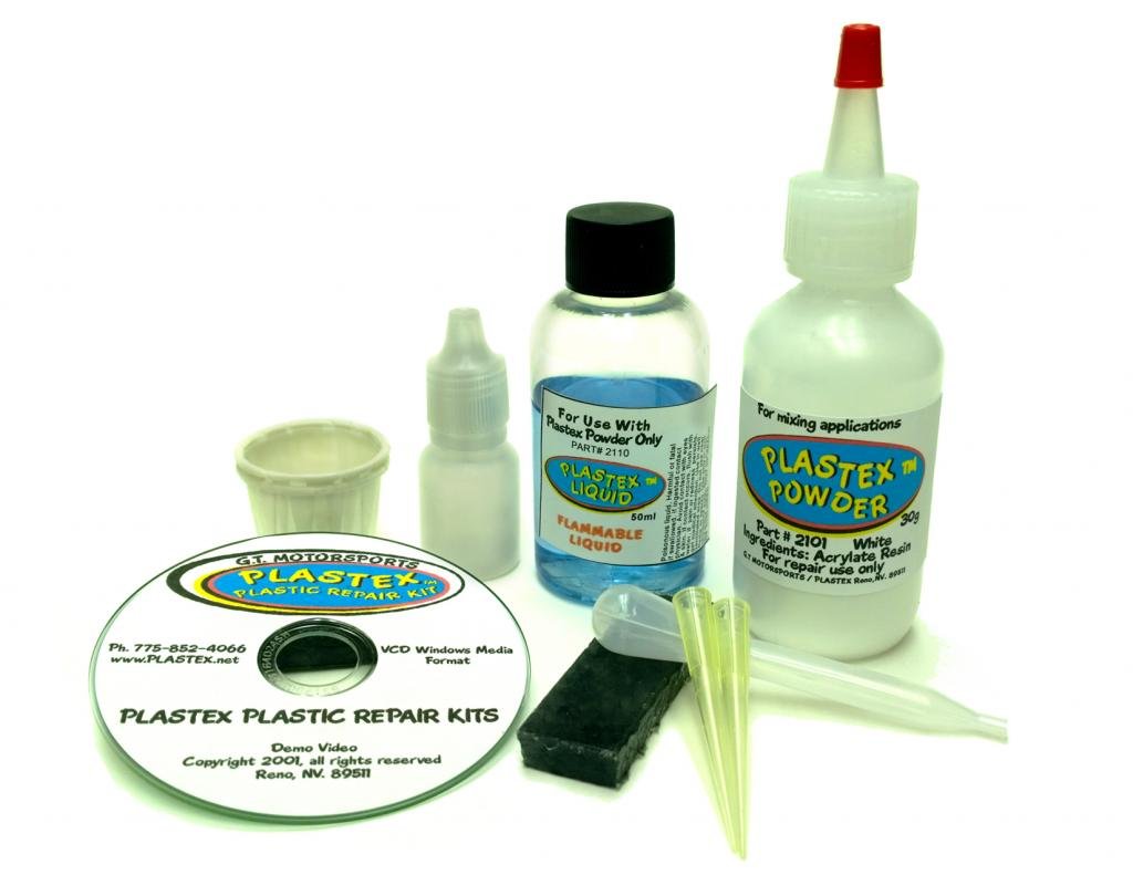 Plastex Plastic Repair Kits - Easily Glue, Repair or Remake Broken ...