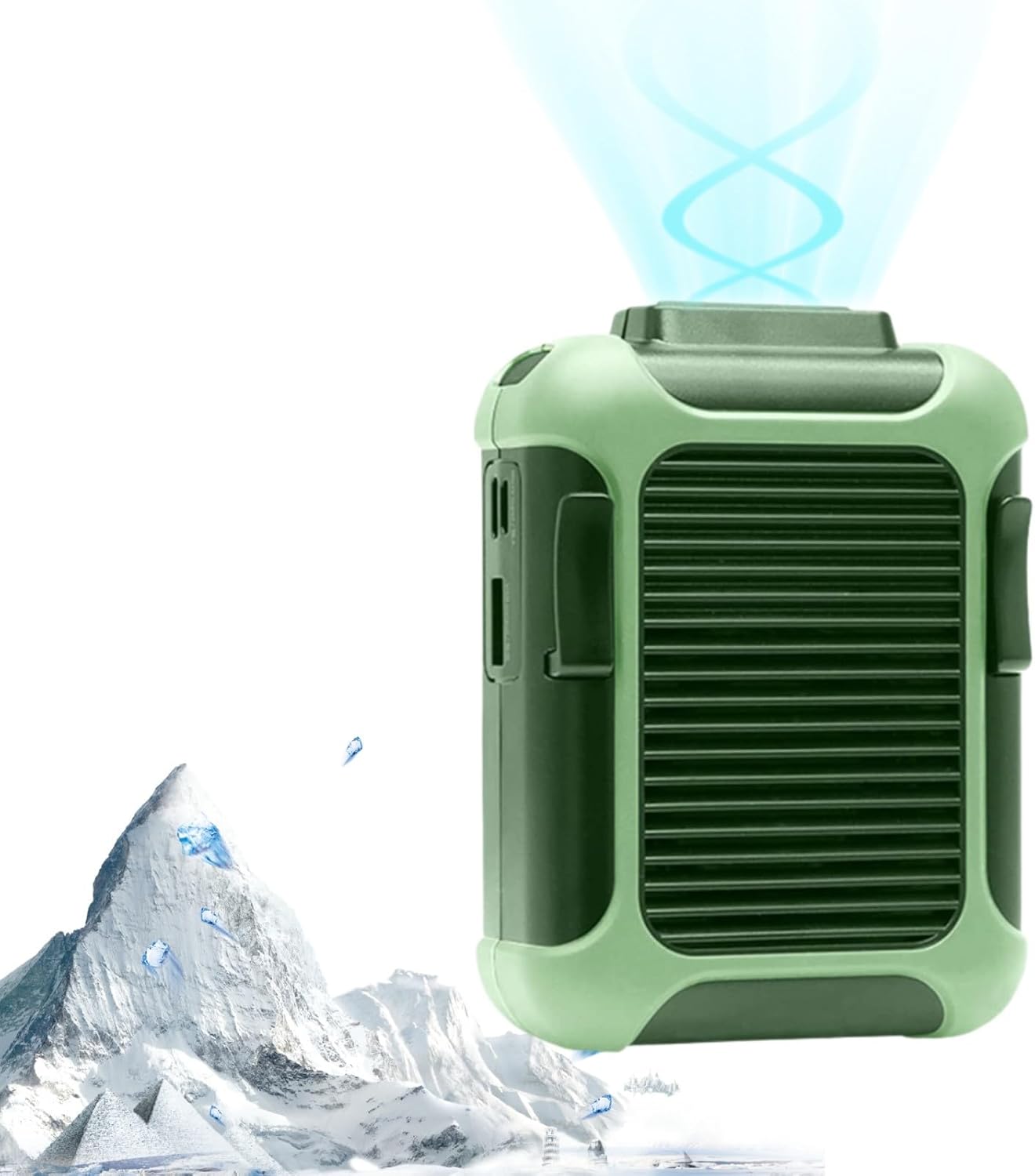 Amazon.com: Gpmsign Waist Fan, Portable Mini Waist Clip Fan, Hands-free ...