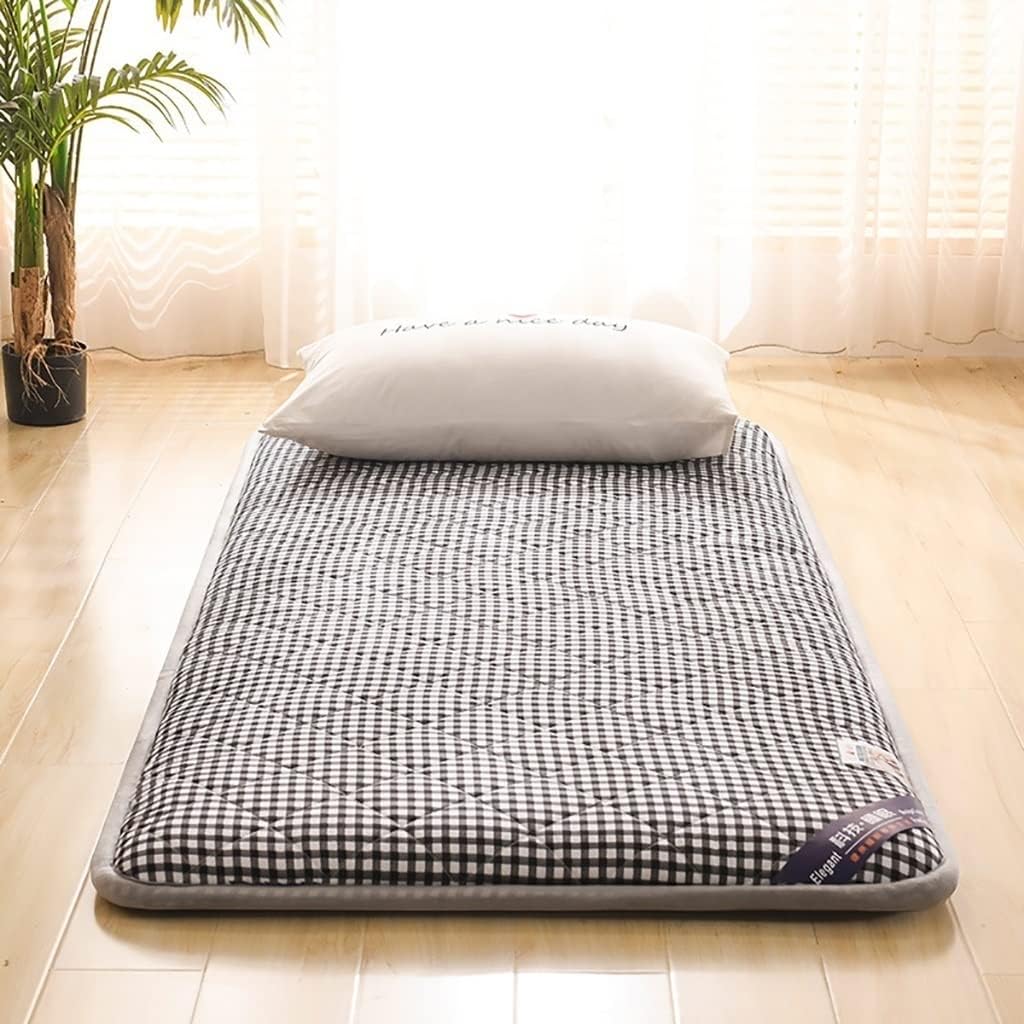 Amazon.com: OMKUOSYA Japanese Floor Futon Mattress, Portable Tatami Mat ...