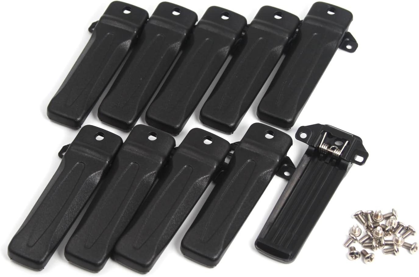 Amazon.com: Tmoufulo (10-Pack) KBH-10 Belt Clip for Kenwood TK-260G TK ...