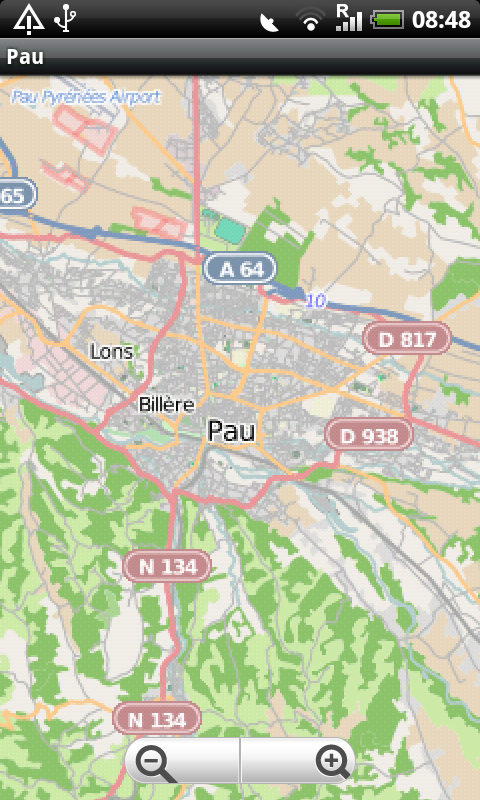 Pau Street Map - App on the Amazon Appstore